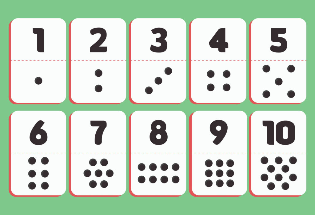 8 Best Digit Cards 1 10 Printable Printablee | Fanny Printable