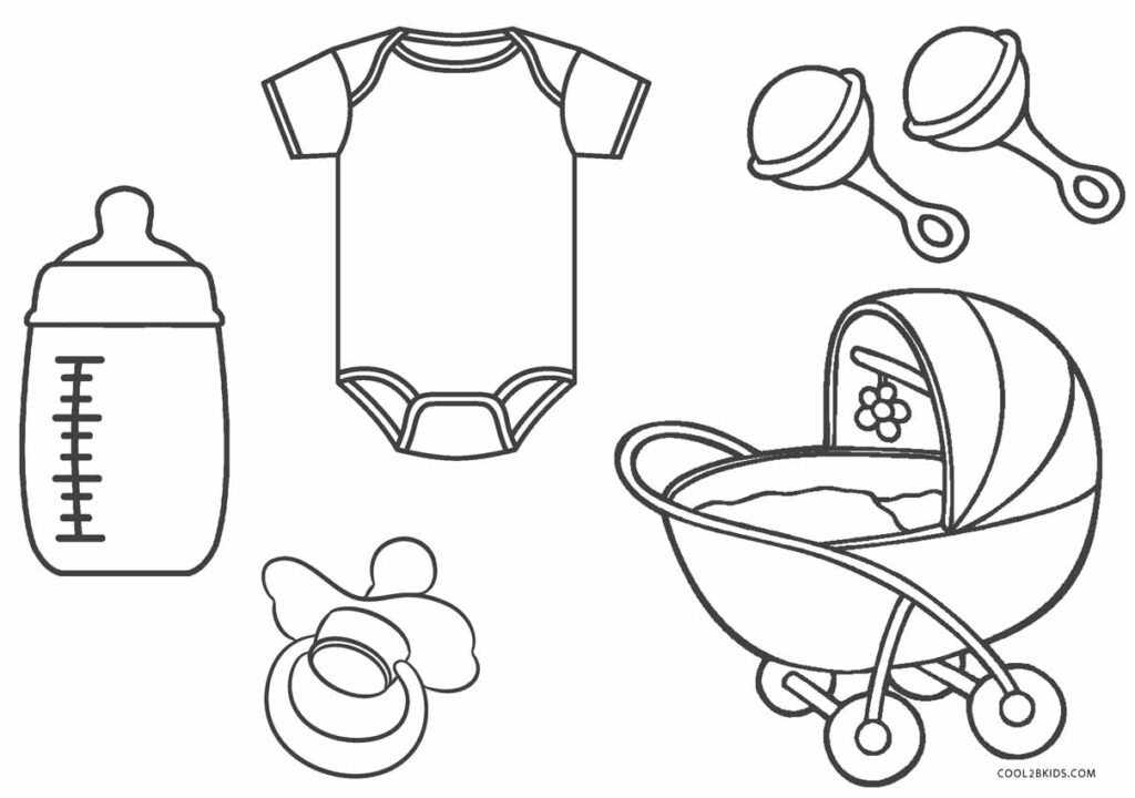 Free Printable Baby Coloring Pages For Kids Fanny Printable