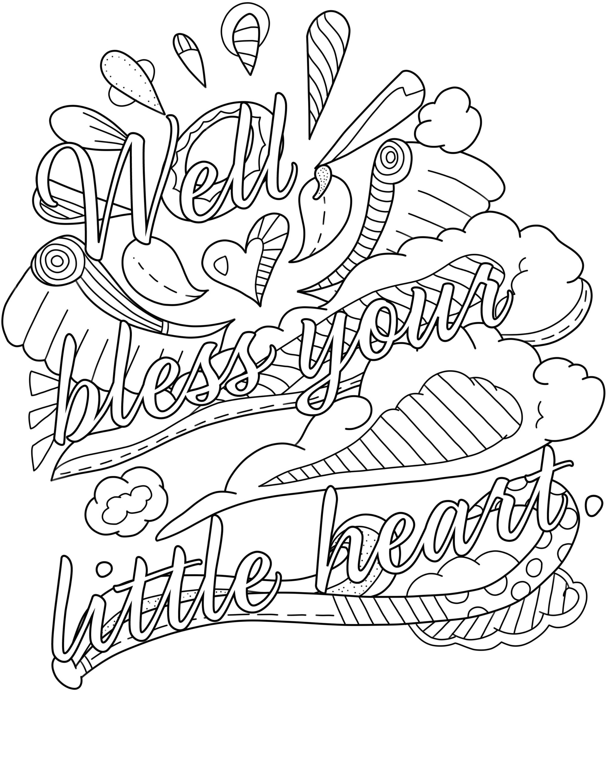 Free Printable Swear Word Coloring Pages Fanny Printable