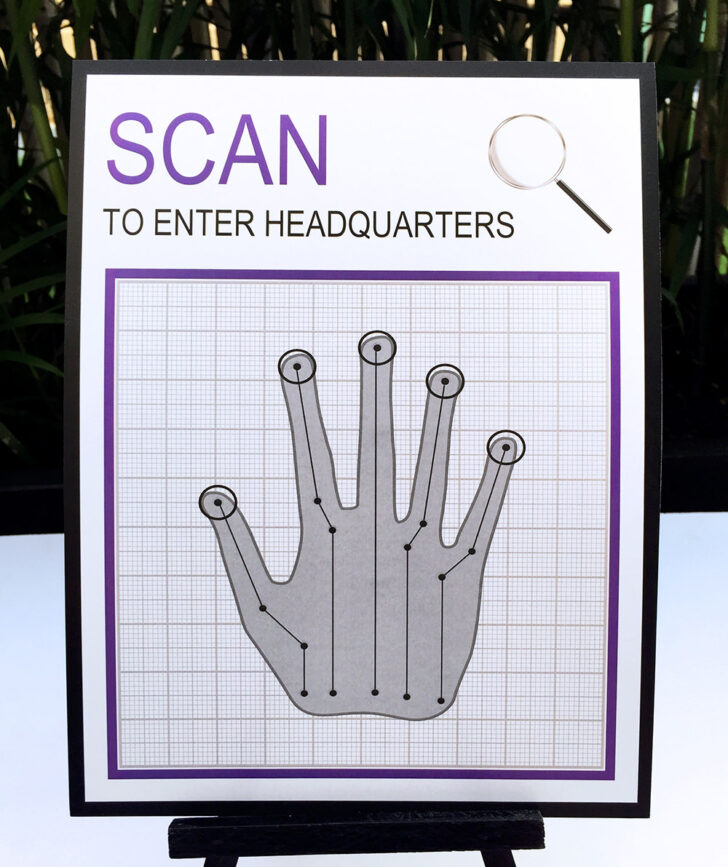 Scan To Enter Sign Printable Free | Fanny Printable