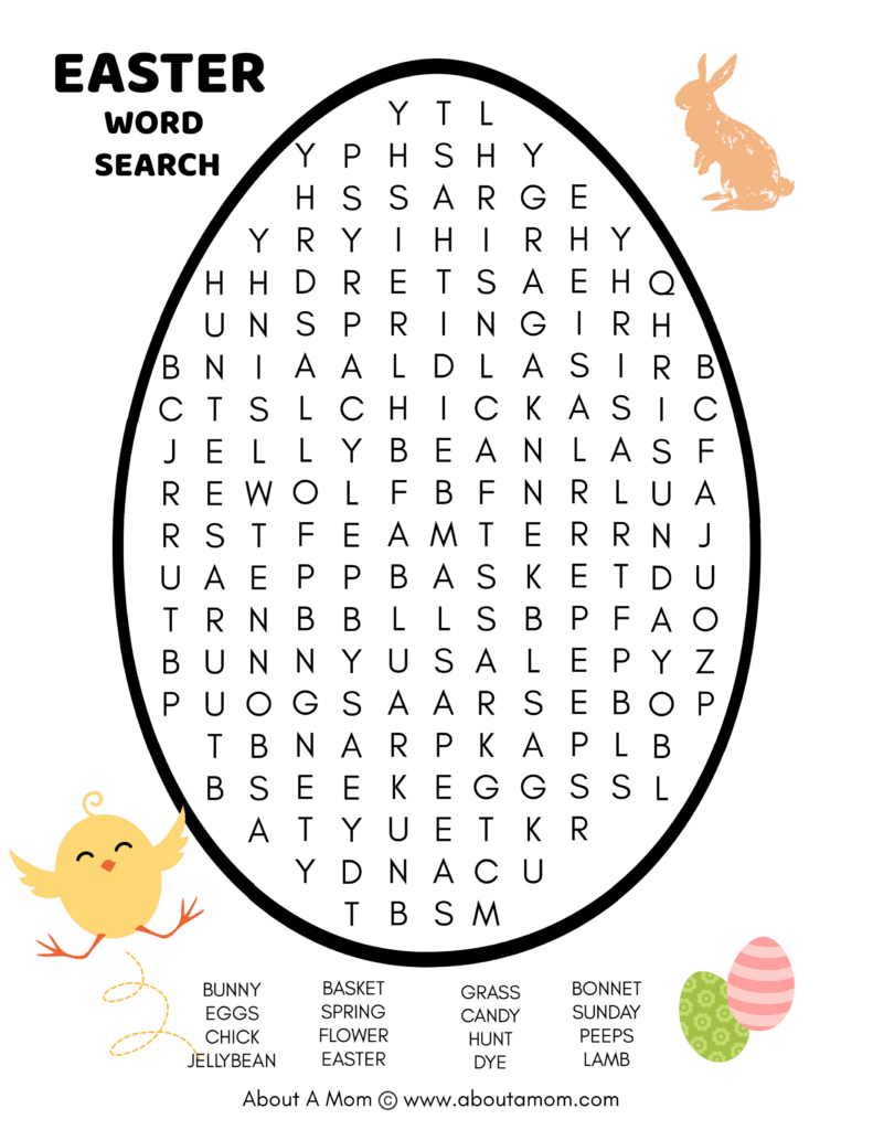 Free Printable Easter Puzzles | Fanny Printable