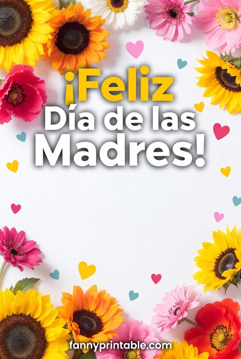 Free Printable Mother's Day Card In Spanish 2026
