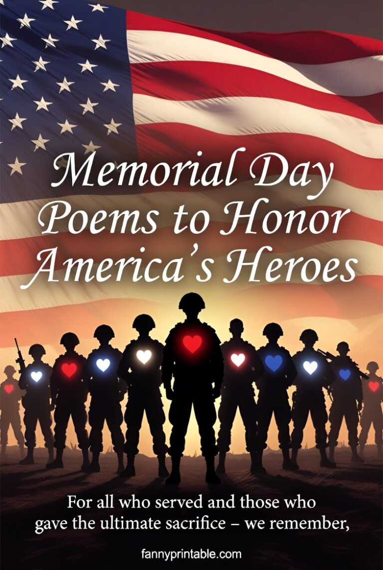Memorial Day Poems To Honor America's Heroes
