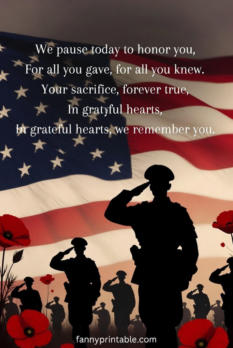 Memorial Day Prayers And Poems For Remembrance
