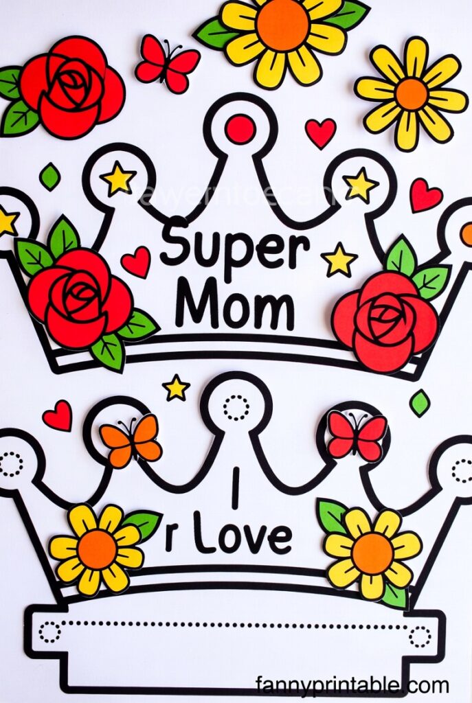 Mother's Day Crown Printable 2026 - Fanny Printable