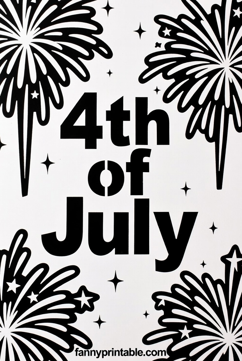 Free Printable 4th Of July Stencils (2026)